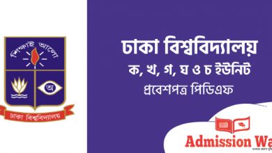 সকল পাবলিক বিশ্ববিদ্যালয়ের ভর্তি বিজ্ঞপ্তি - Admissionwar.com